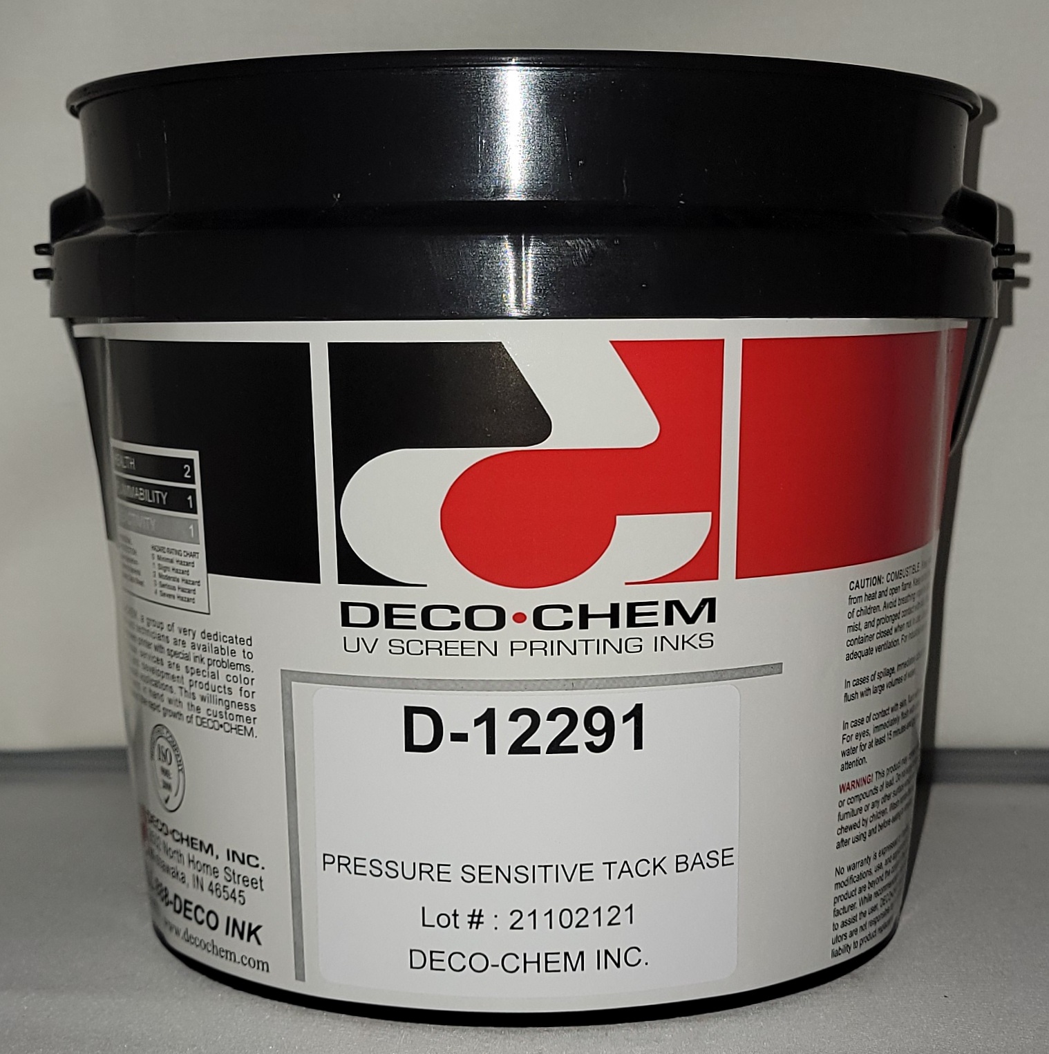 Pressure Sensitive Tack Base - Deco-Chem, Inc.